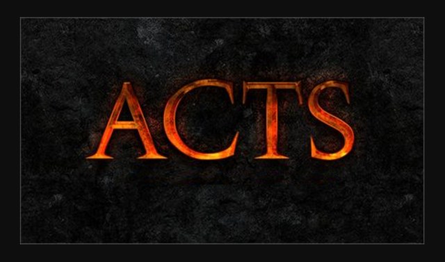 The Book of Acts – Liberty Hill Baptist Church